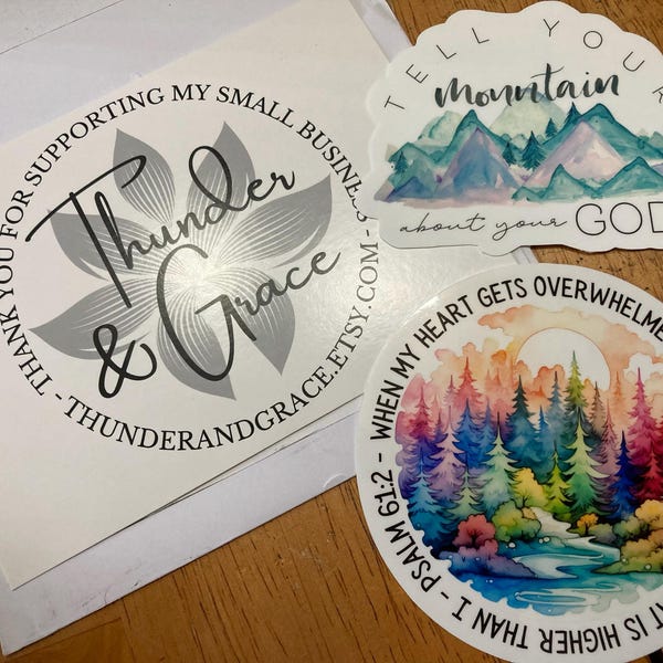 In All Your Ways Acknowledge Him Sticker, Bible Sticker Pack, Faith ...