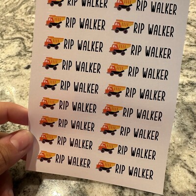 Kids Name Stickers, Kids Name Labels, Daycare Name Labels, Preschool ...