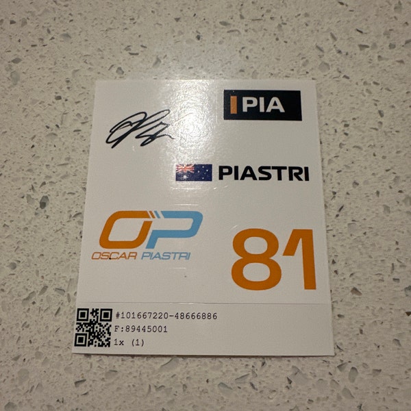 Max Verstappen 2024 Sticker Pack, Formula 1 Sticker Pack, F1 Sticker ...