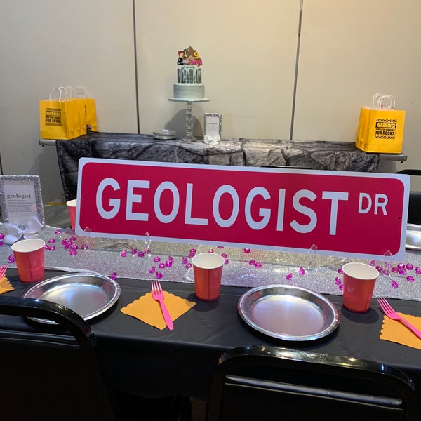 Geologist, Geologist Gift, Geologist Sign, Geology Studies, Rock ...