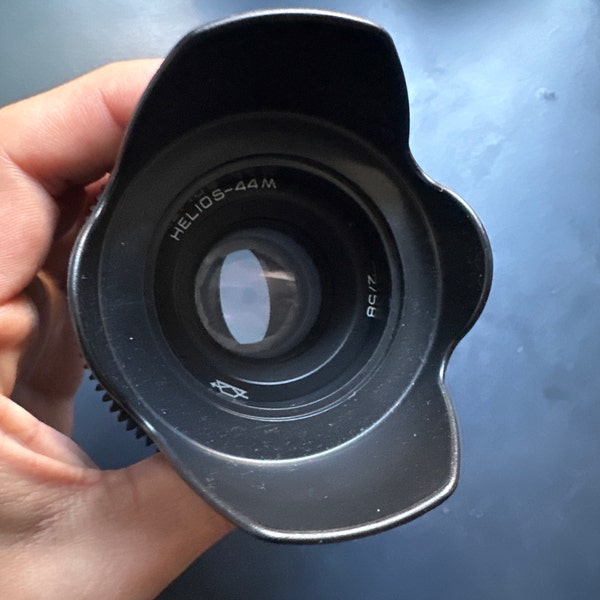 ANAMORPHIC Helios 44M 2/58mm Cine Mod Lens, Canon EF Mount Vintage Lens, Anamorphic Lens ...