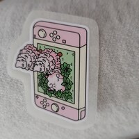 Cute Animal Game Stickers Waterproof Laptop iPad Bullet Journal Planner ...