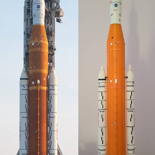 New! NASA SLS Artemis KIT Model. Super Quality With Updated Decals and ...