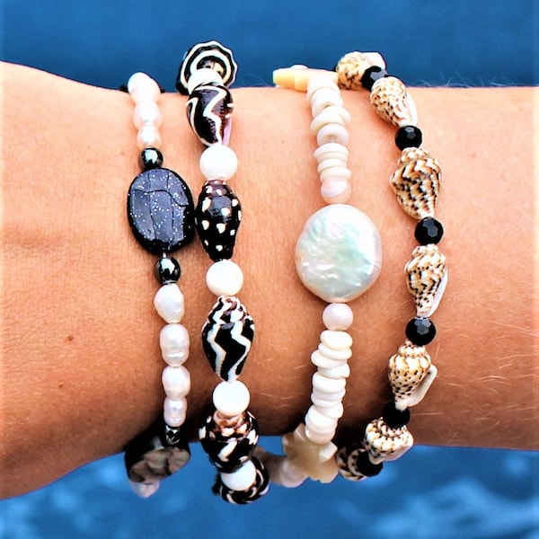 Multicolored Pectin Shell Heishi Beads (10 Mm , 16 Inches Strand) - Etsy