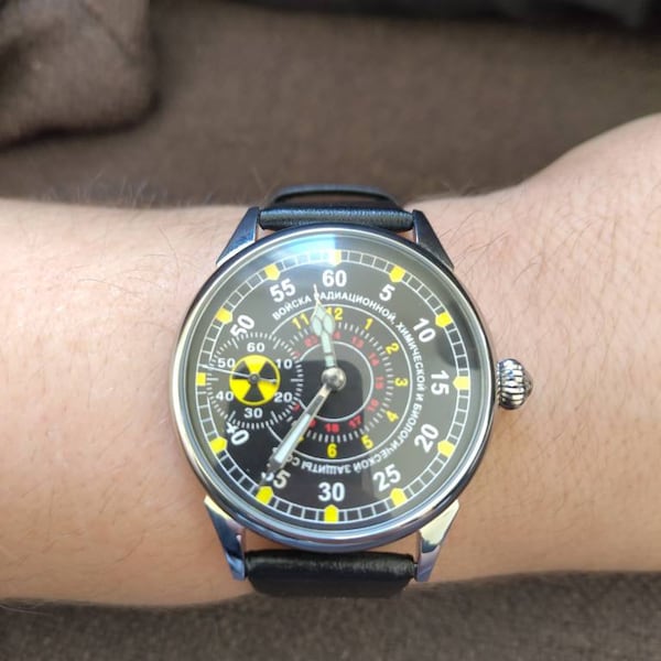 Soviet Watch "molnija"- "troops of Radiation, Chemical and Biological ...