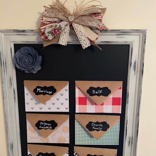 Christmas Rag Bow: Gingham, Burlap Jingle Bell - Farmhouse Decor - Etsy