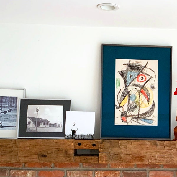 Stabile Mobile Art Table Top Home Decor Driftwood Shells Copper ...