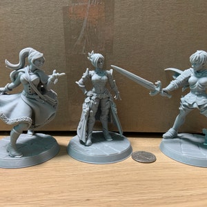 Wappellious Spellbrush Wizard Resin Miniature for D&D | Etsy