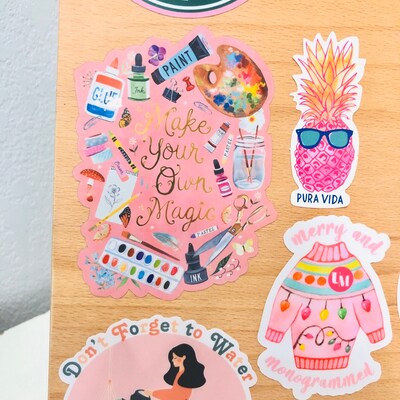 Make Your Own Magic Sticker - Etsy