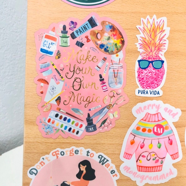 Make Your Own Magic Sticker - Etsy