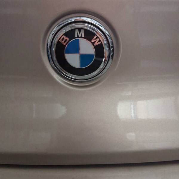 1x Bmw-lachssilber-metallic Paint Sticker Label E24 E28 E30 E32 E34 M3 ...