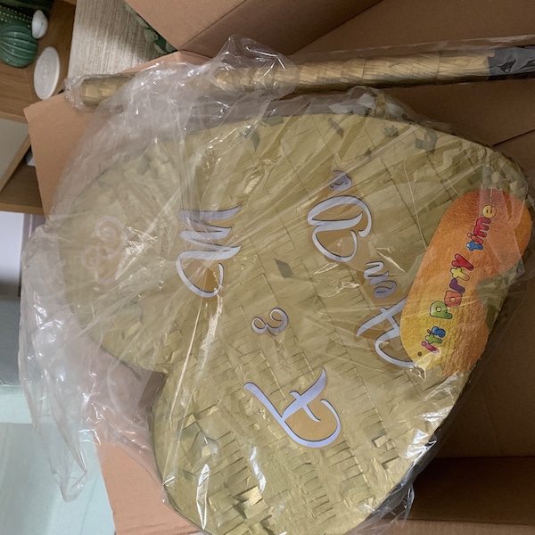 60th Birthday Pinata Piñata Party Round Theme Piñata Supplies Happy ...