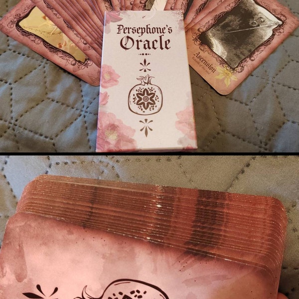 Persephone Oracle Deck Tarot Cards - Goddess Oracle - Witchy Gift ...