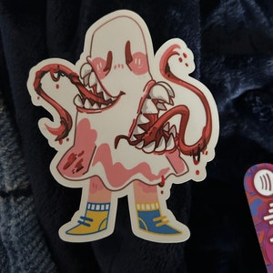 Runaway Ghost Large Reusable Sticker Book - Etsy