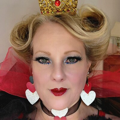 Glinda the Good Witch Wizard of Oz Inspired Earrings for - Etsy