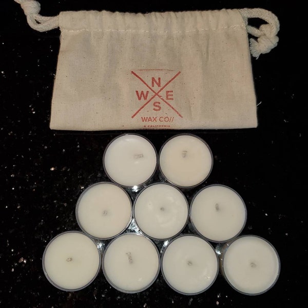 Tea Light || Tester Pack || Scented Soy Candle || California - Etsy