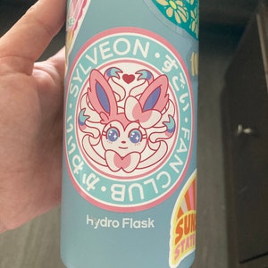 Vinyl Sticker, 'sylveon Fan Club' 8cm Pokemon, Sylveon, Fairy ...