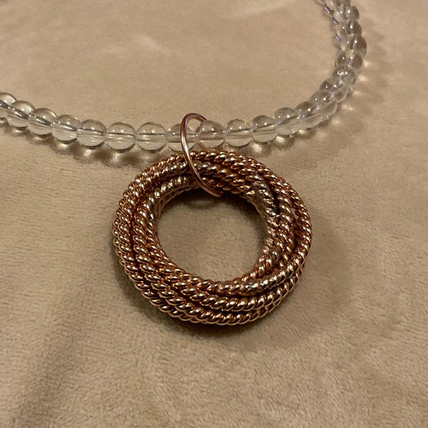 Mobius Rodin Vortex Pendant 7 Tensor Ring 144mhz - Etsy