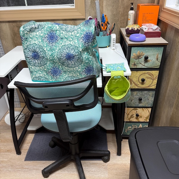 Thread Catcher With Pin Cushion ~ Thread Disposal Bin and Pincushion ...