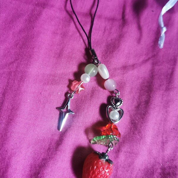 Strawberry Charm - Etsy Australia