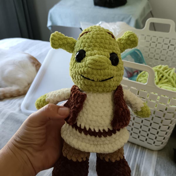 Crochet Pattern Shrek - Etsy