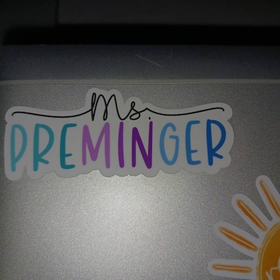 Personalized Crayon Sticker Pack - Etsy