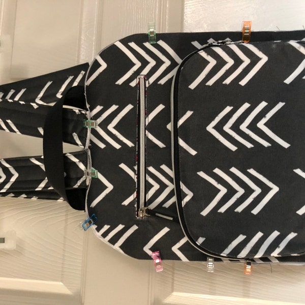 Elina Backpacks (2 Sizes) PDF Sewing Pattern, School Backpack Pattern ...