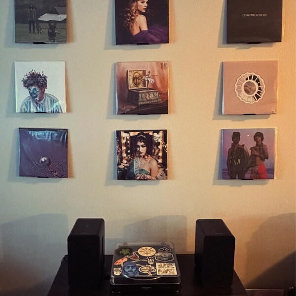 Vinyl Record Shelf Album Wall Mount Display - Etsy