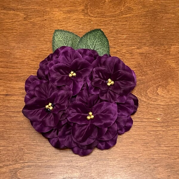 New Violet Cluster #4 Inspired by the African Violet Flower - Etsy