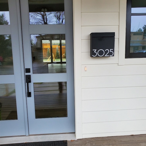 MARTIN B - Square Modern and Contemporary Mailbox, Vsons Design ...