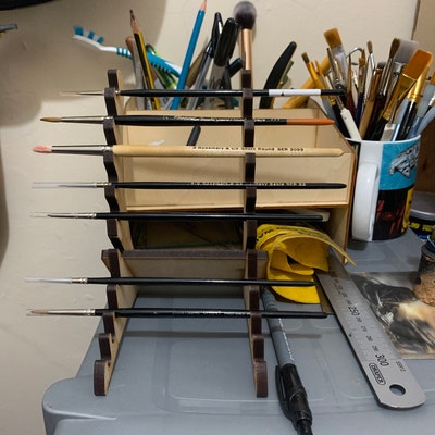 Dragon Tail Horizontal Brush/ Tool Rack - Etsy