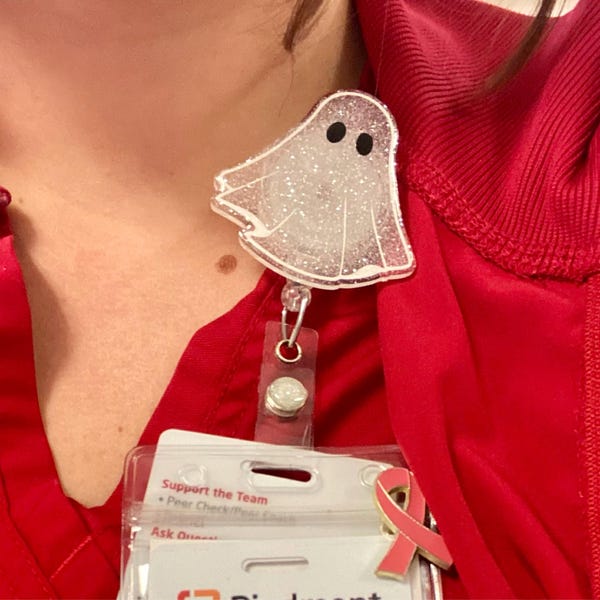 Radiology Badge Buddy, MRI Tech Badge Buddy, Vertical Badge Buddy ...