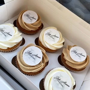 30 Personalised Edible Rice Paper Cupcake Fairy Cake Toppers / - Etsy