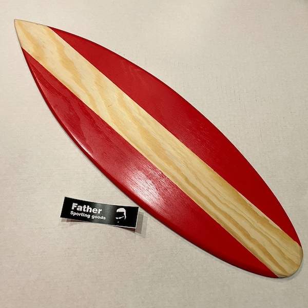 Wooden Mini Surfboard Set - Etsy