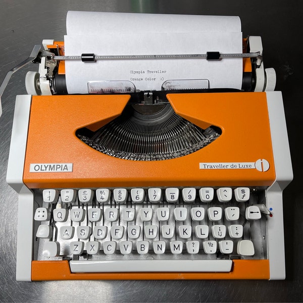 Vintage 1970s Vendex 750 Typewriter – Dark Blue – Portable Typewriter ...