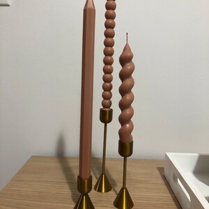 Geometric Shaped Pillar Candle, Shaped Candle, Aesthetic Candle ...