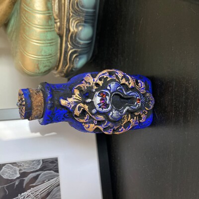 SET Mermaid & Merman Apothecary Jar Potion Bottles Neptune - Etsy