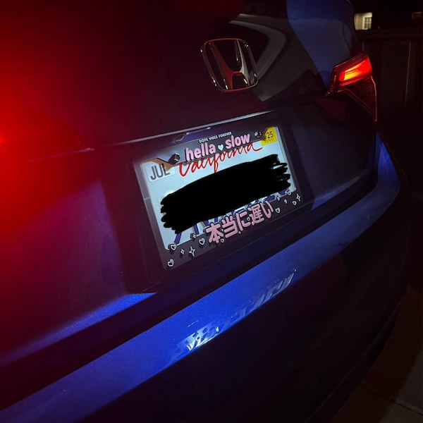 MF Ghost Kanata Rivington 86 License Plate - Etsy