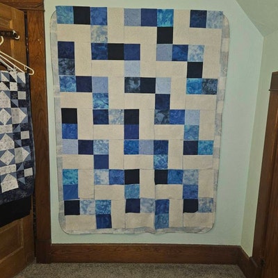 Fractal Quilt PATTERN by Patti's Patchwork Bargello Multiple Sizes PC ...