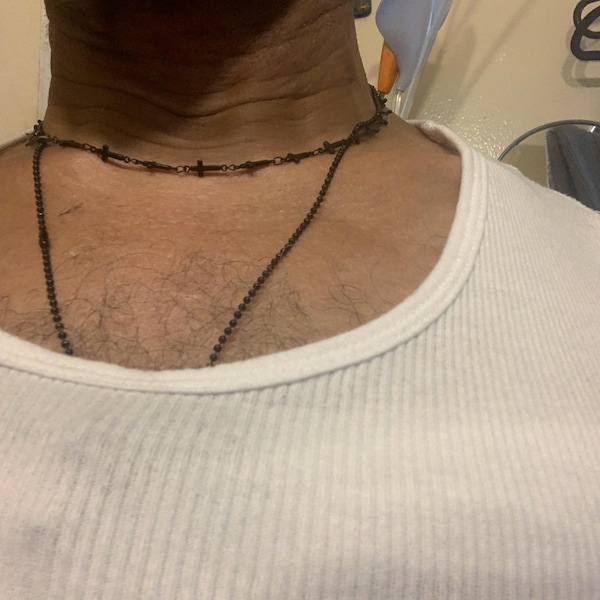 CHUNKY STAR Necklace * Silver Layering Necklace * Silver Star Necklace ...