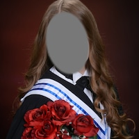 High Contrast Blue Portrait Studio Digital Backdrop, Photography ...