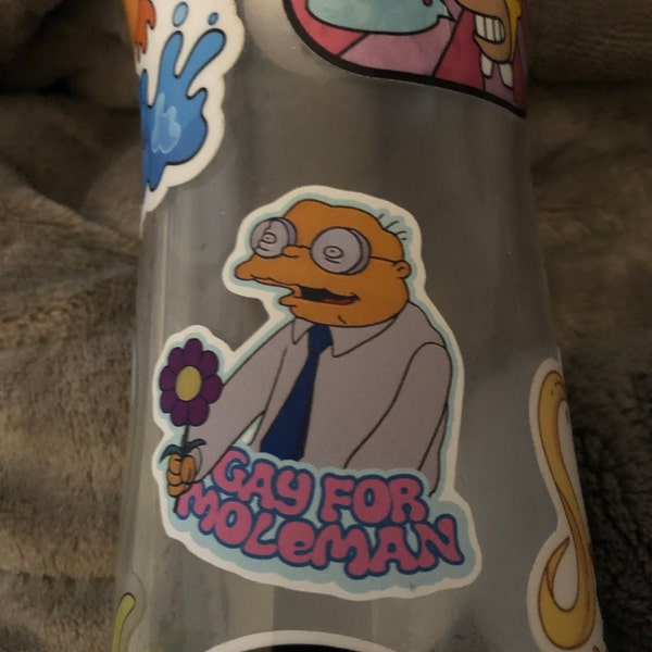 The Simpsons Vinyl Sticker | Blinky the Fish | Three-eyed Fish | Laptop ...