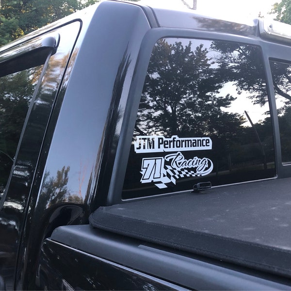 Personalized Racing Decal Sticker - Etsy