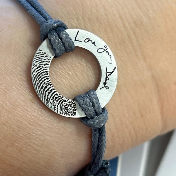 Personalized US States Bracelet, State Bracelet, Engraved State ...