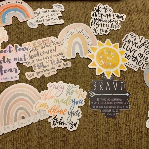 Christian Stickers | Child of God Decal | Religious Faith Sticker - Etsy