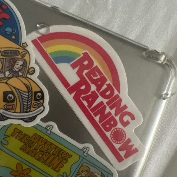 Reading Rainbow Sticker Eighties Vintage Logo Sticker for Book Lovers ...