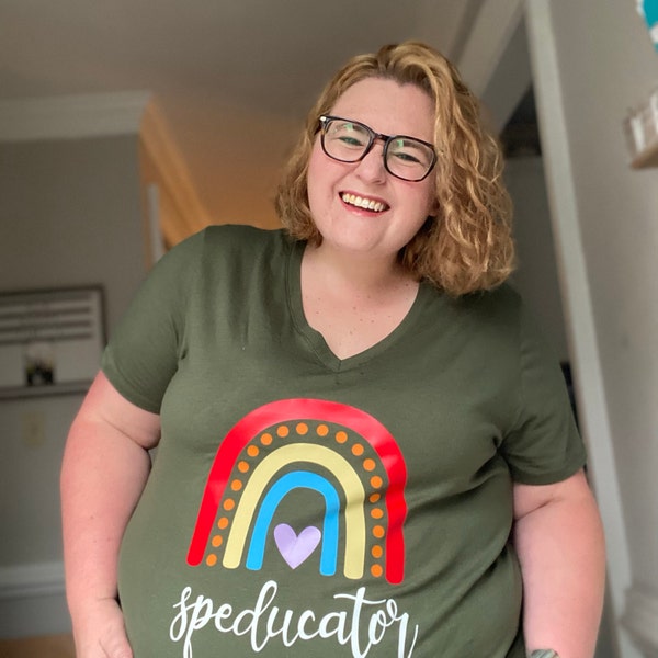 Speducator Rainbow SVG & PNG | Special Education Teacher Cut File ...