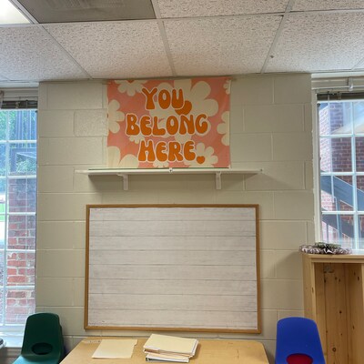 Retro Classroom Decor Calm Decor Indoor Wall Tapestry Uplifting ...