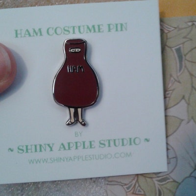 Scout's Ham Costume Enamel Pin Literary Lapel Pin // Hard Enamel Pin ...