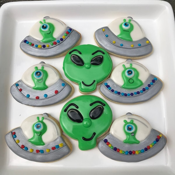 Alien Spaceship Cookie Cutter - Etsy